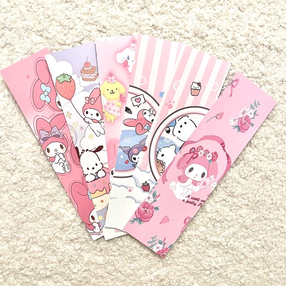 Sanrio | Office | Sanrio Hello Kitty Friends My Melody Set Of 6 Thick ...